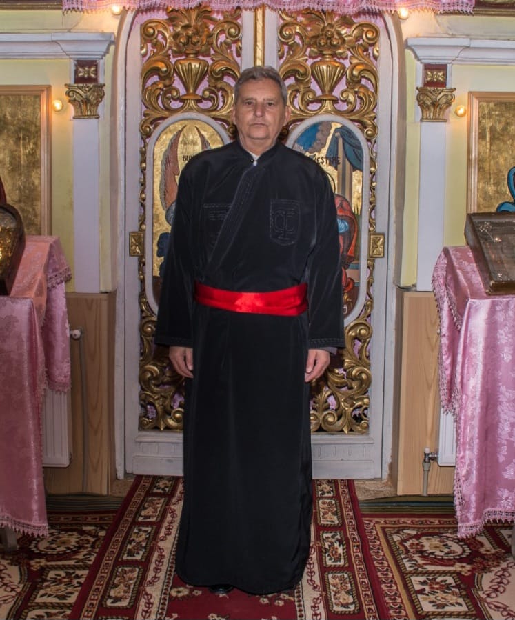 Preotul pensionar Stănel-Gheorghe Stan, fost preot în Parohia Cuied, a ...